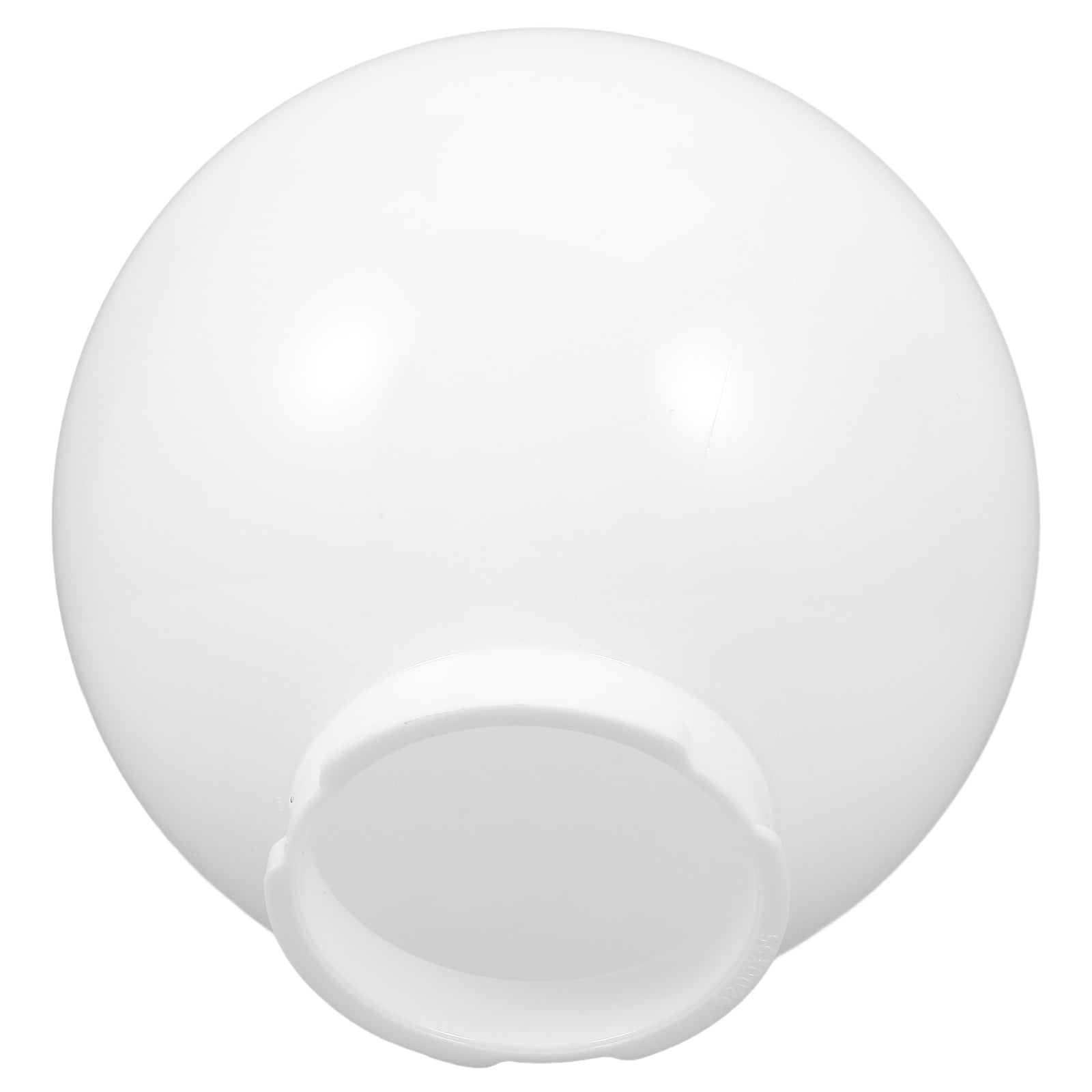 HOMEMAXS 6pcs White Lamp Post Globe Outdoor Lamp Light Replacement ...