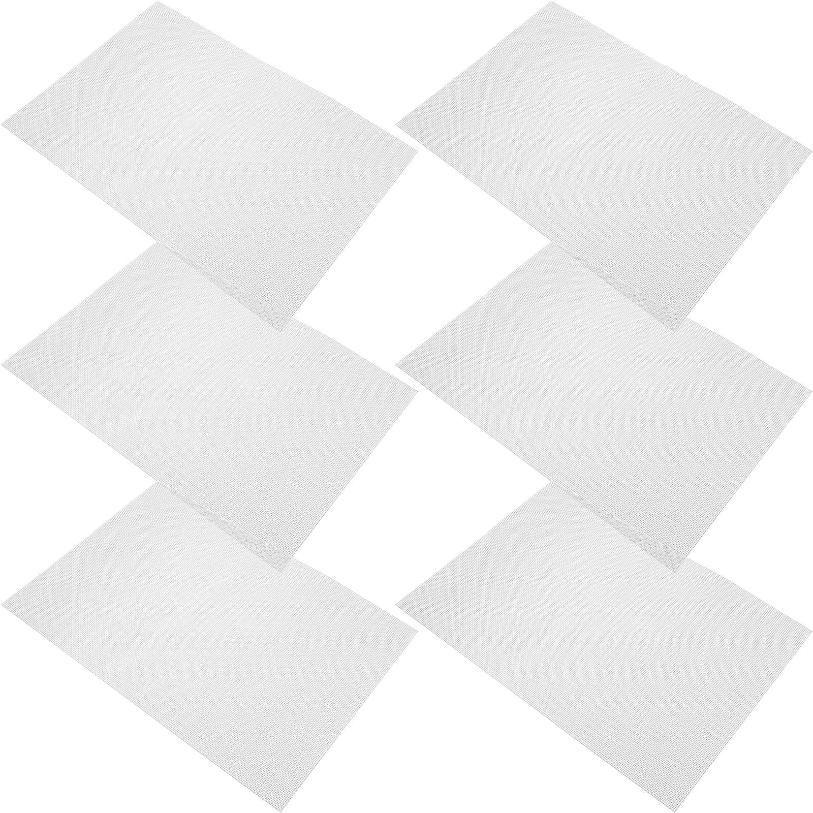 HOMEMAXS 6pcs Wire Screen Repair Wire Mesh Metal Mesh Sheets Windows ...