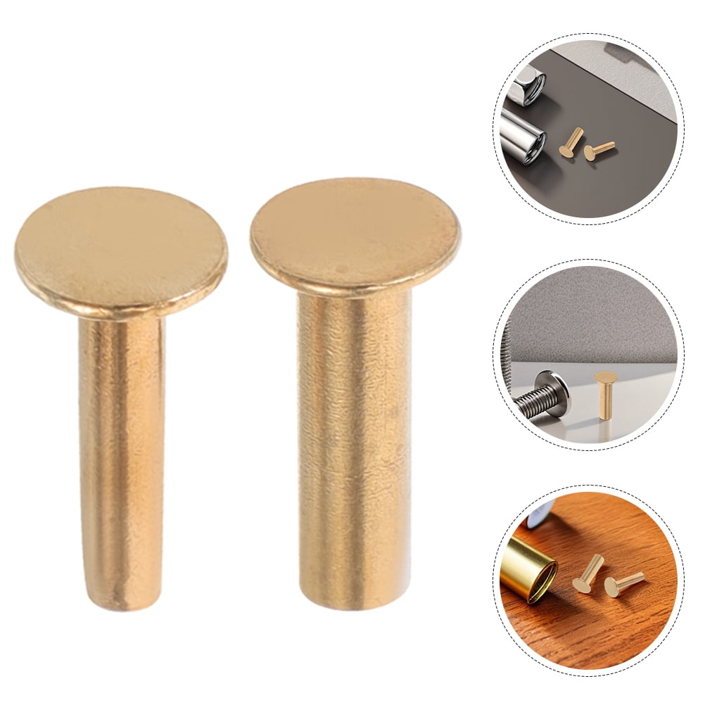 HOMEMAXS 7 Pairs Cutlery Rivets Kitchen Knives Handle Rivets Knives ...