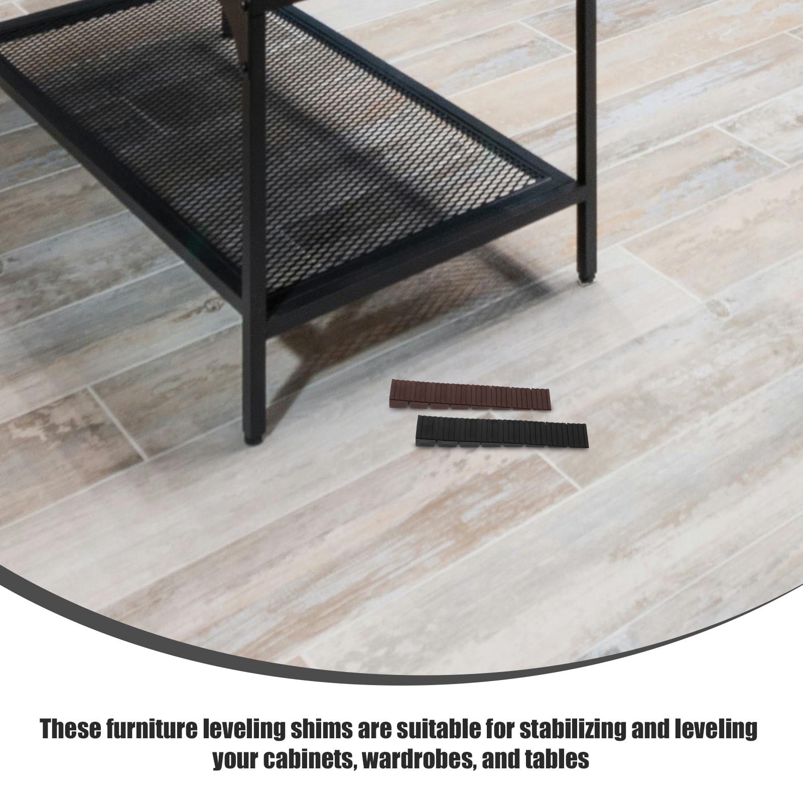 HOMEMAXS 72pcs Furniture Wedges Plastic Levelers Shims Hot Tub Leveling ...