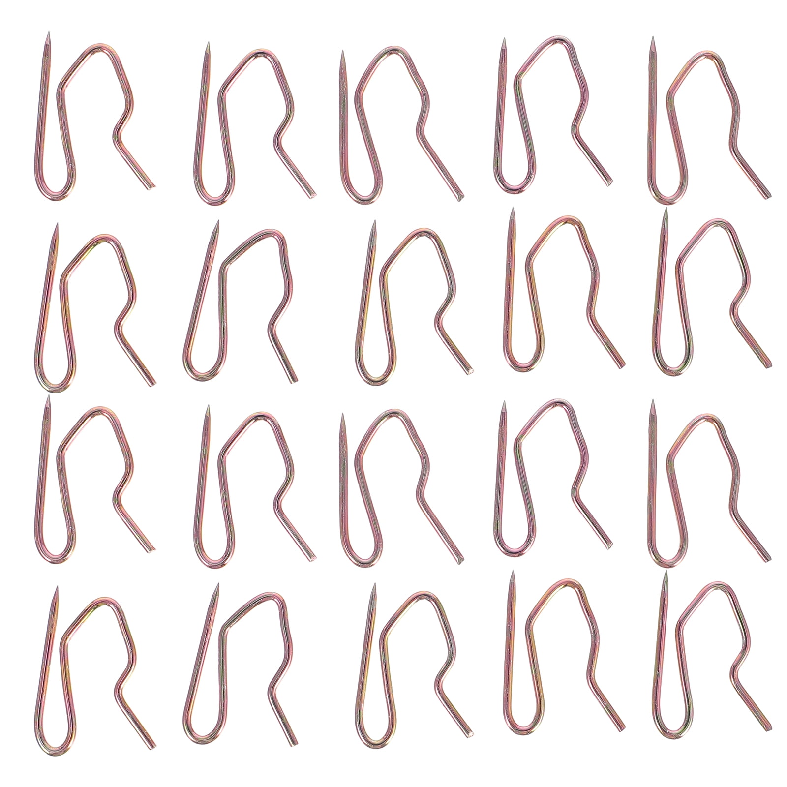 HOMEMAXS 750pcs Durable Metal Curtain Hooks for Hanging Drapes, Pin-on ...