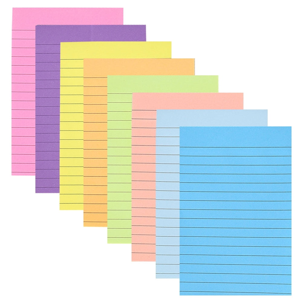 HOMEMAXS 8 Books of Multi-functional Note Pads Adorable Memo Pads Portable Note Stickers Index ...