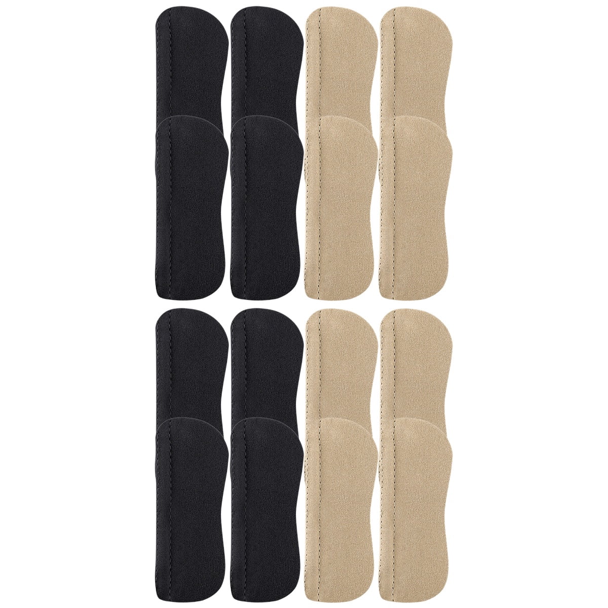 HOMEMAXS 8 Pairs Invisible Heel Pads Shoe Heel Inserts Adhesive Heel ...
