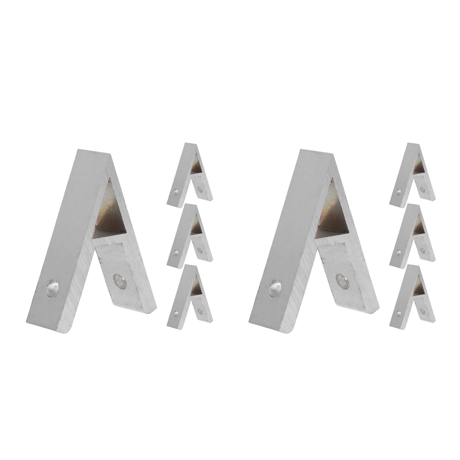 HOMEMAXS 8 Pcs 45°/135° Adjustable Aluminum Corner Bracket for 2020 ...
