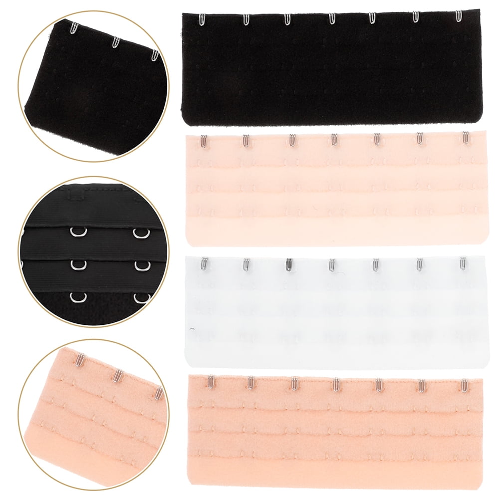 HOMEMAXS 8 Pcs 7 Hook Bra Extenders for Plus Size Ruched Shapewear ...