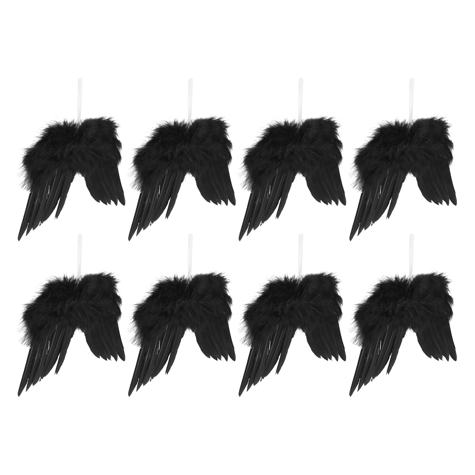 8 Pcs Angel Wing Prop DIY Pendant Inflatable Clothing Cardinal Decor ...
