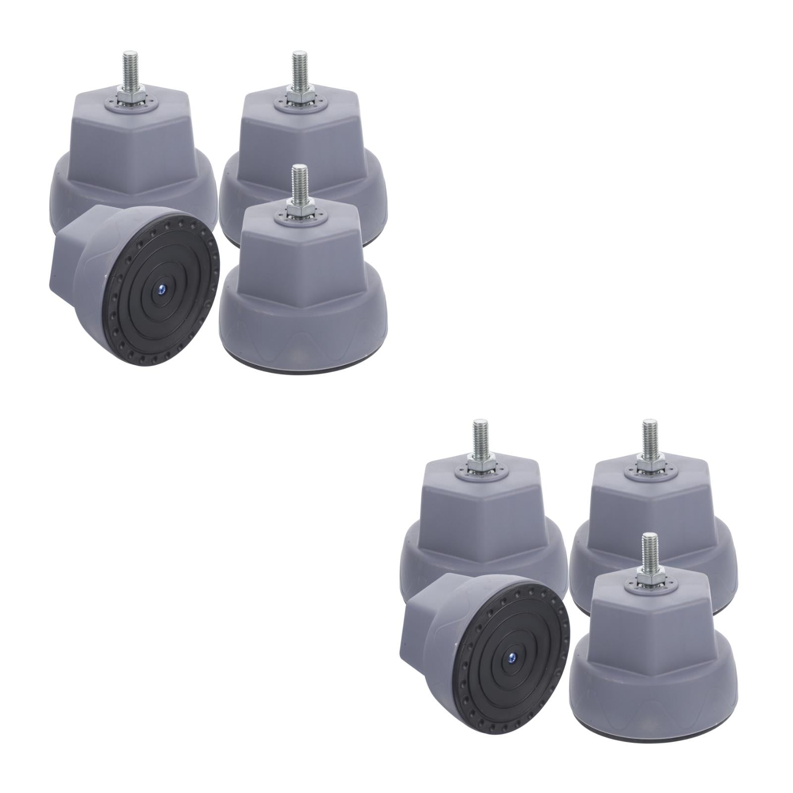 HOMEMAXS 8 Pcs Anti-Vibration Washer Dryer Pads Furniture Anti-Skid ...