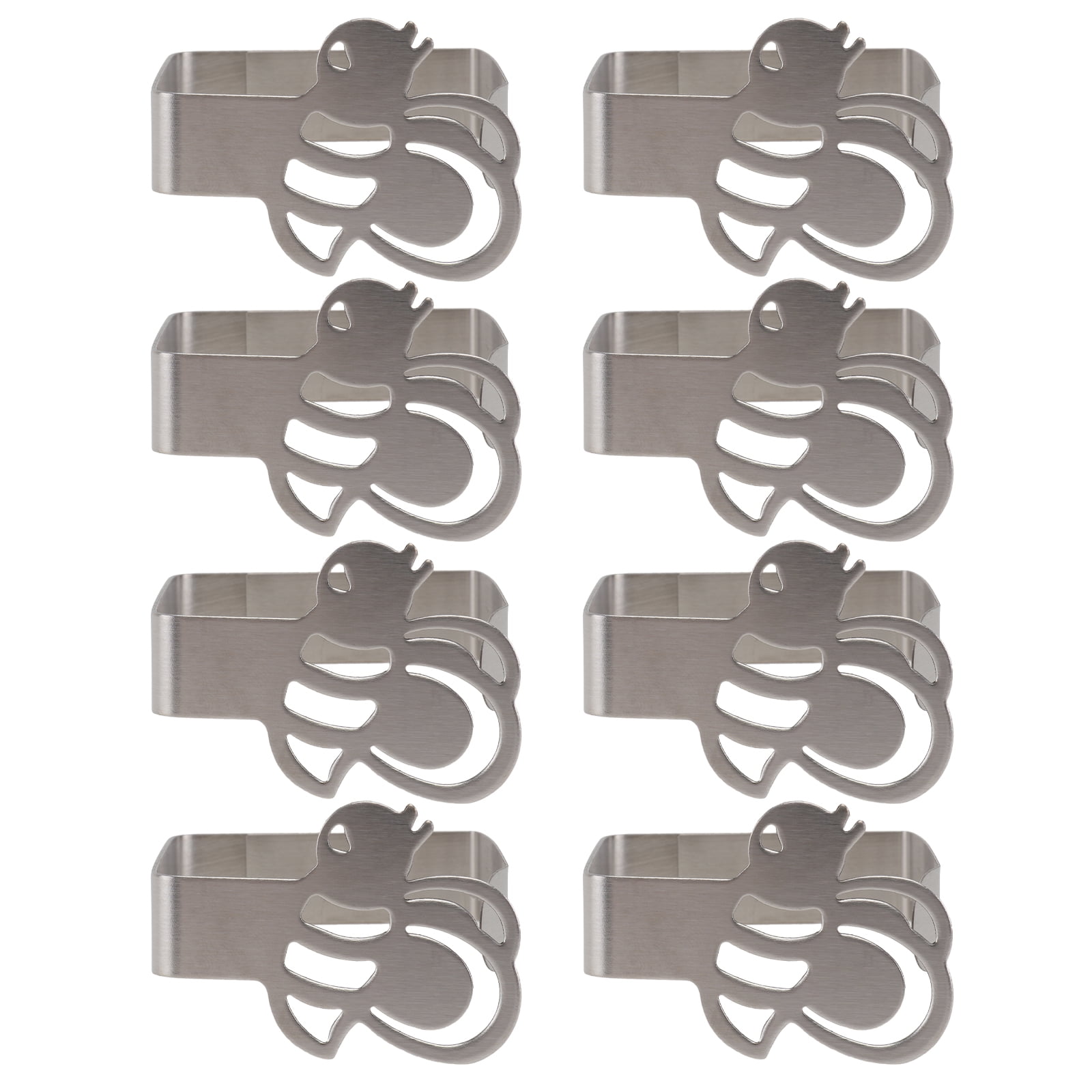 HOMEMAXS 8 Pcs Clips for Table Cover Fixing Hose Clamps Curtain Hooks ...