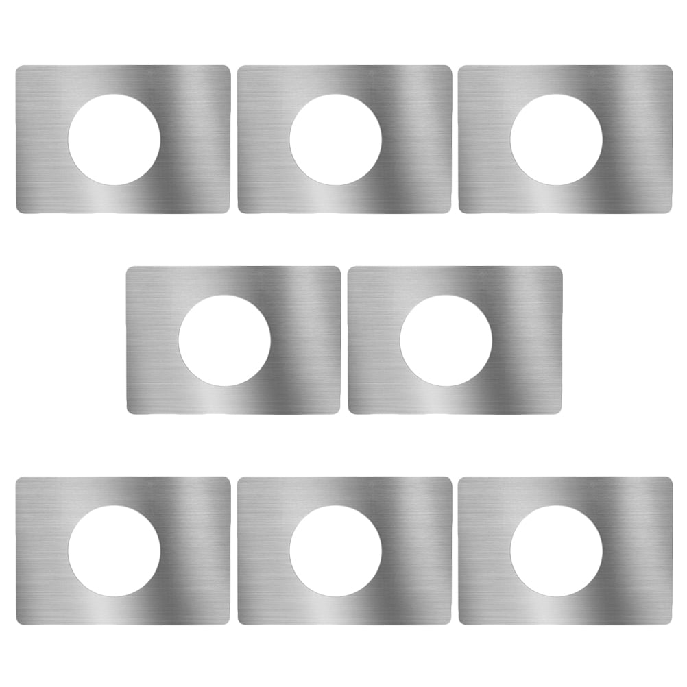HOMEMAXS 8 Pcs Deadbolt Cover Door Knob Plate Raceway Reel Wall ...