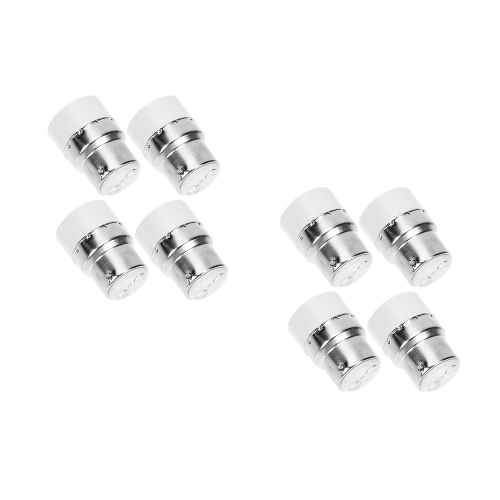 HOMEMAXS 8 Pcs Easy Installation B22 to E14 Light Bulb Base Adapter ...
