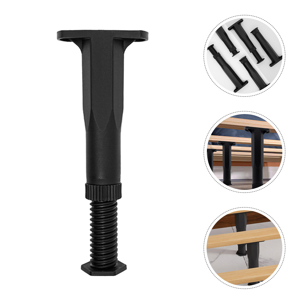 HOMEMAXS 8 Pcs Extenders Heavy-duty Bed Support Leg Adjustable Feet ...