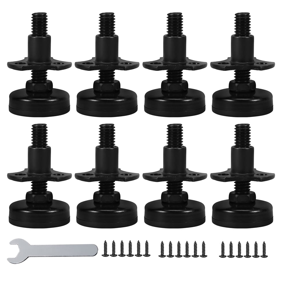 HOMEMAXS 8 Pcs Furniture Levelers Shims Risers Leveling Feet for ...