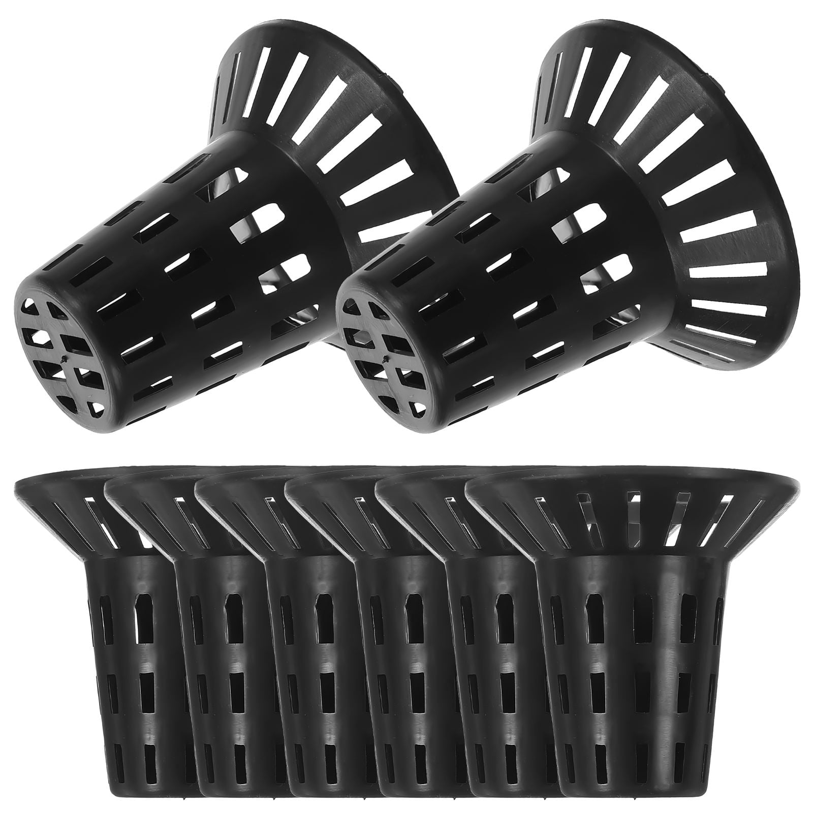 HOMEMAXS 8 Pcs Large Tall Rectangular Planter Boxes Base Orchid Pot ...