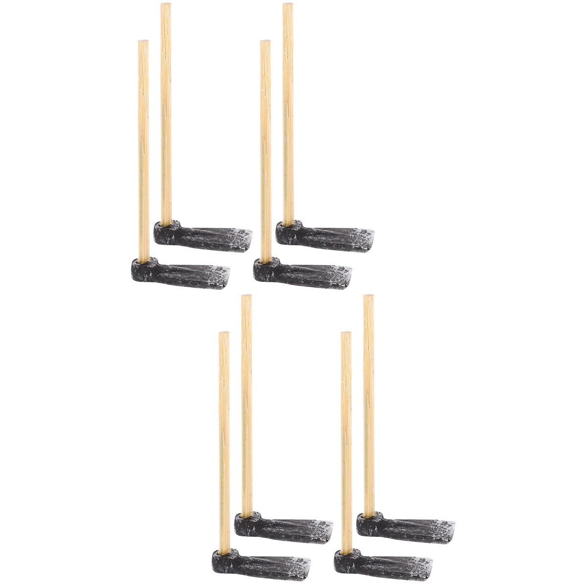 HOMEMAXS 8 Pcs Miniature Hoe Model Mini Garden Tool Doll House Mini Hoe ...
