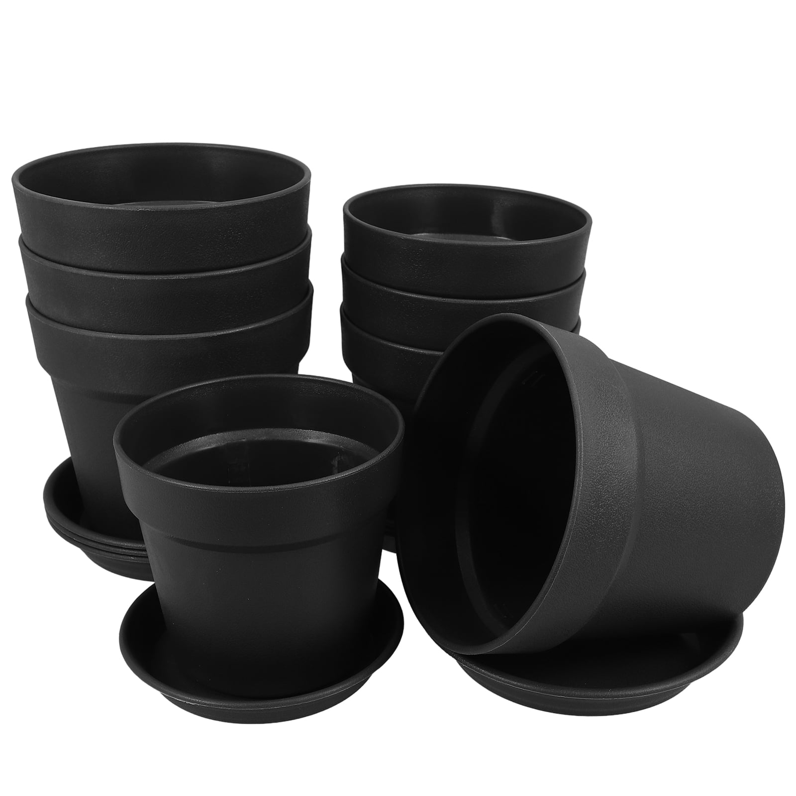 HOMEMAXS 8 Pcs Outdoor Flower Pots Large Pans Mini Tulip Cupcake Liners ...