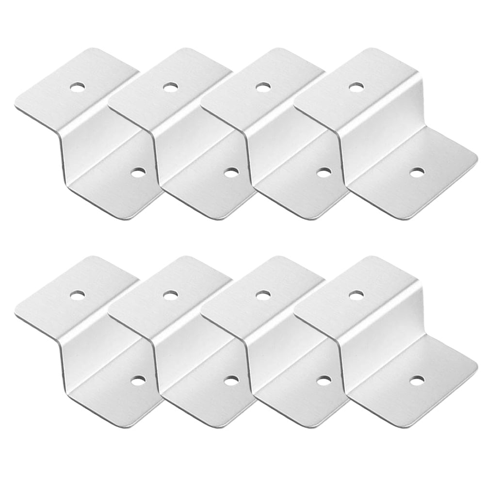 HOMEMAXS 8 Pcs Rv Mounting Bracket Solar Panel Brackets Boat Travel ...