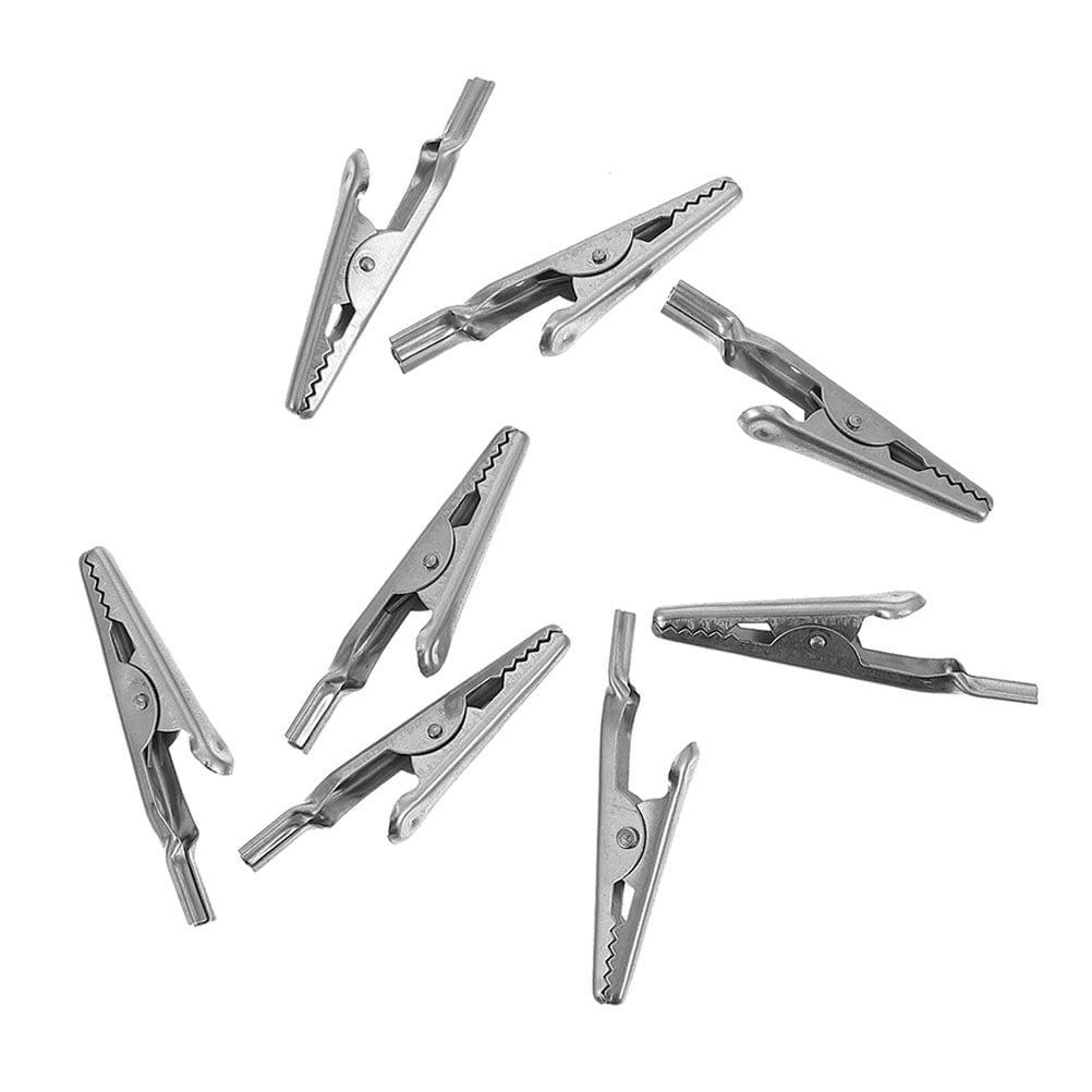 HOMEMAXS 8 Pcs Small Alligator Clip Electrical Insulated Clips ...