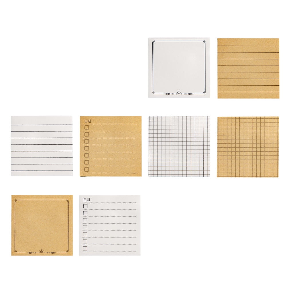 8 Pcs Tearable Index Sticker Memo Decals - Walmart.com