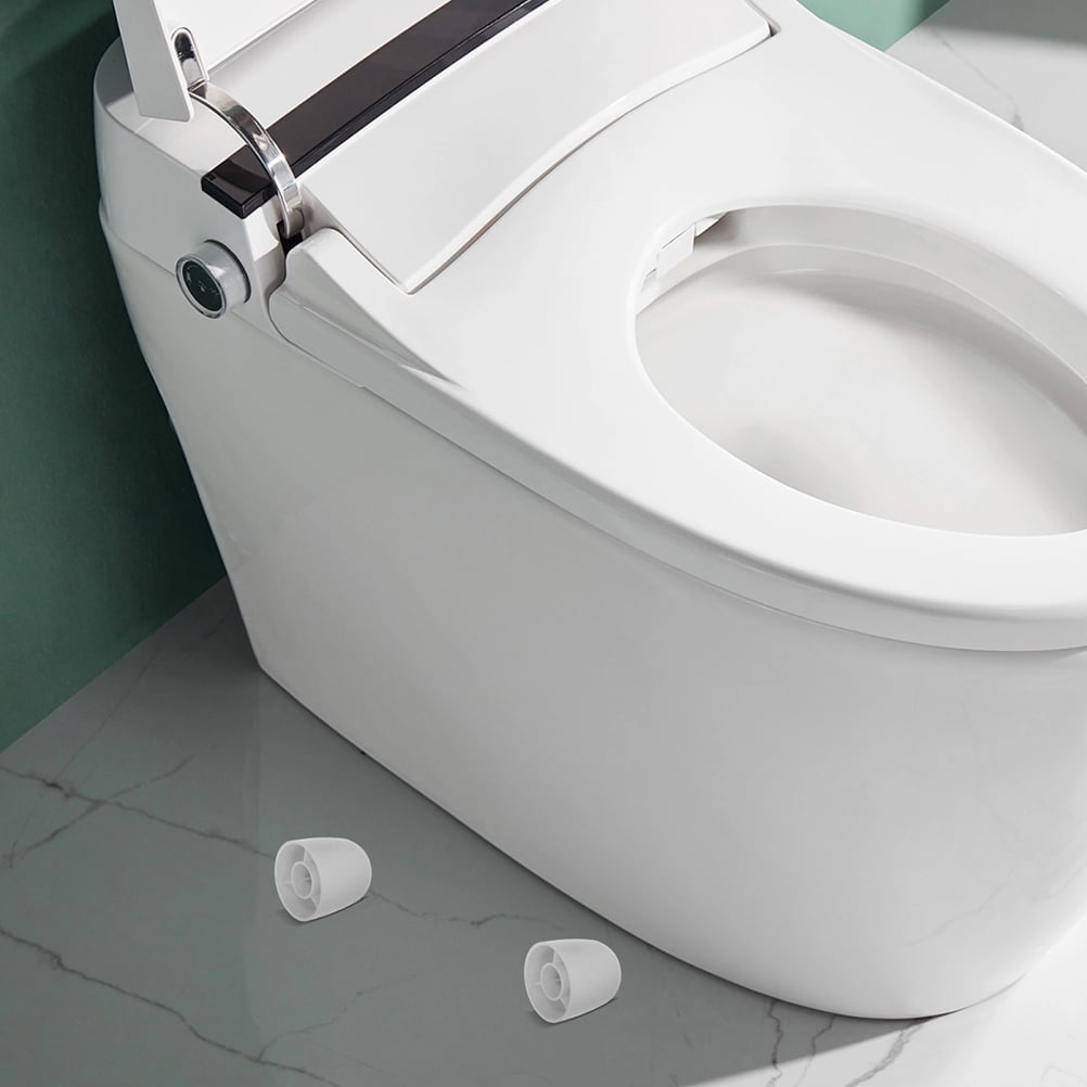 HOMEMAXS 8 Pcs Universal Toilet Bolt Caps Round Plastic Push-On Toilet ...
