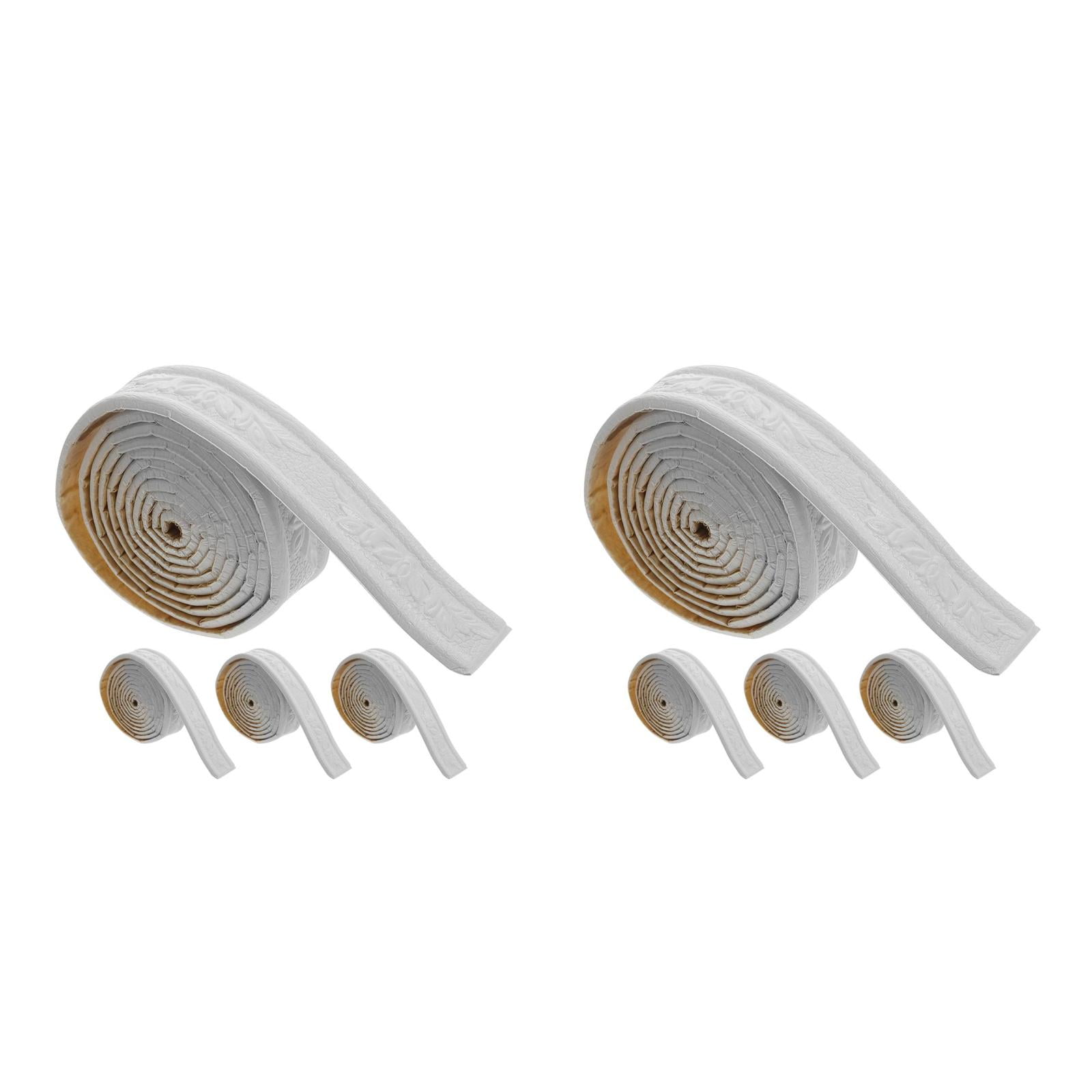 HOMEMAXS 8 Rolls of Flexible Wall Trim Molding Trim Wallpaper Border ...