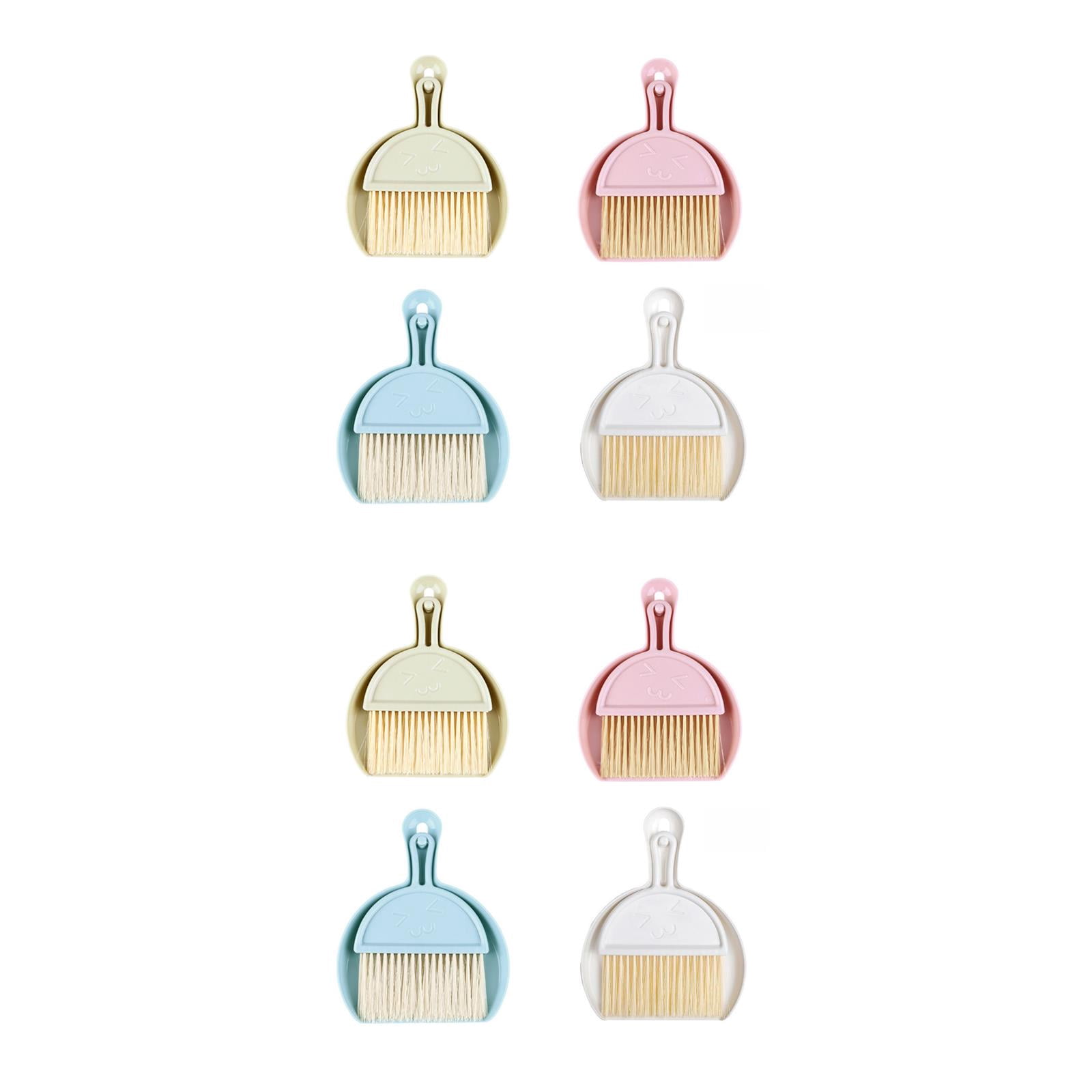 HOMEMAXS 8 Sets Small Dustpan and Brush Set Hand Broom and Pan ...