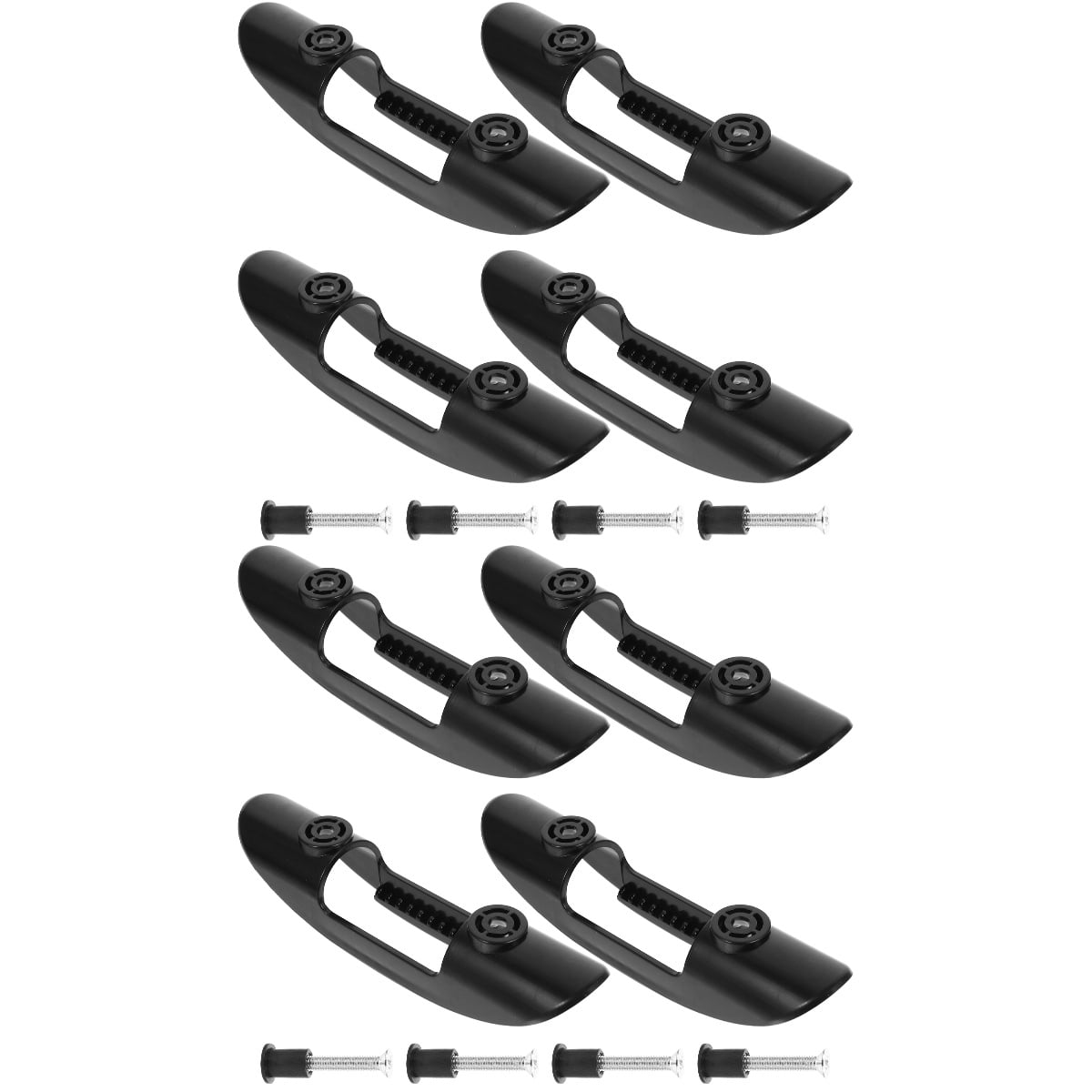HOMEMAXS 8 Sets of Paddle Holder Deck Mounted Paddle Clamp Sturdy Paddle Clip Paddle Buckle for ...