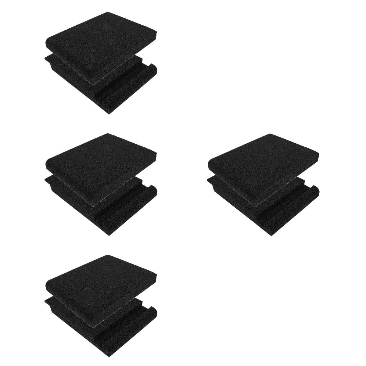 8 Sets of Speaker Acoustic Isolation Pads Polyurethane Sound Isolation ...