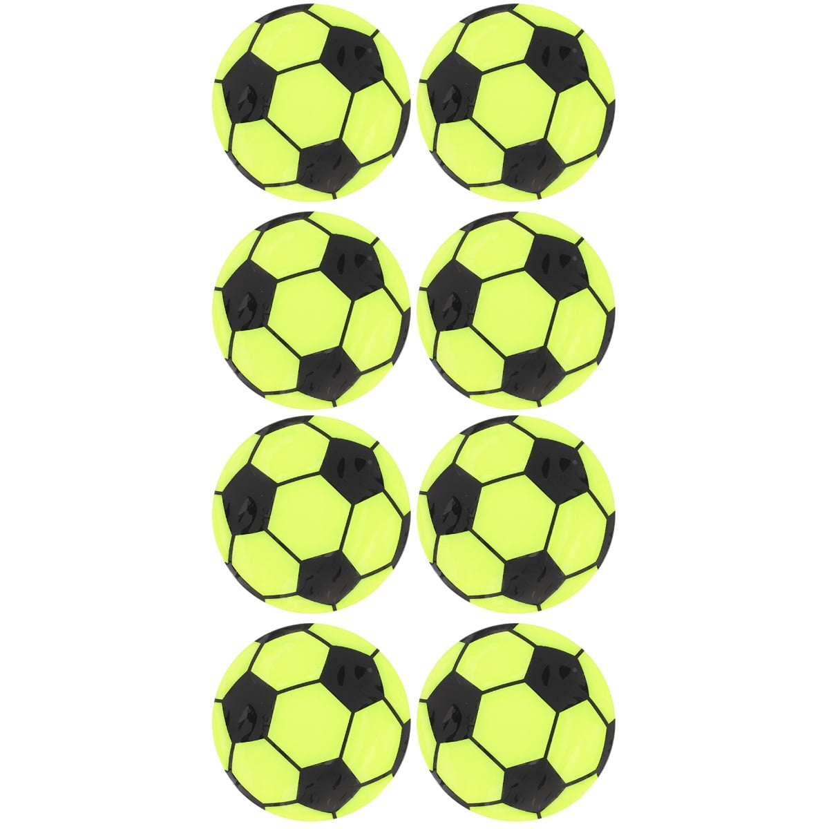 HOMEMAXS 8 Sheets of Reflective Warning Stickers Bike Reflective ...