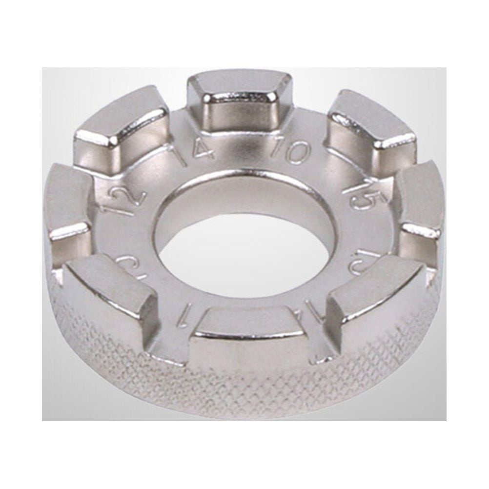 8 Way Bike Wheel Spanner Wrench Adjuster Spoke Key Round Spoke Wrench ...