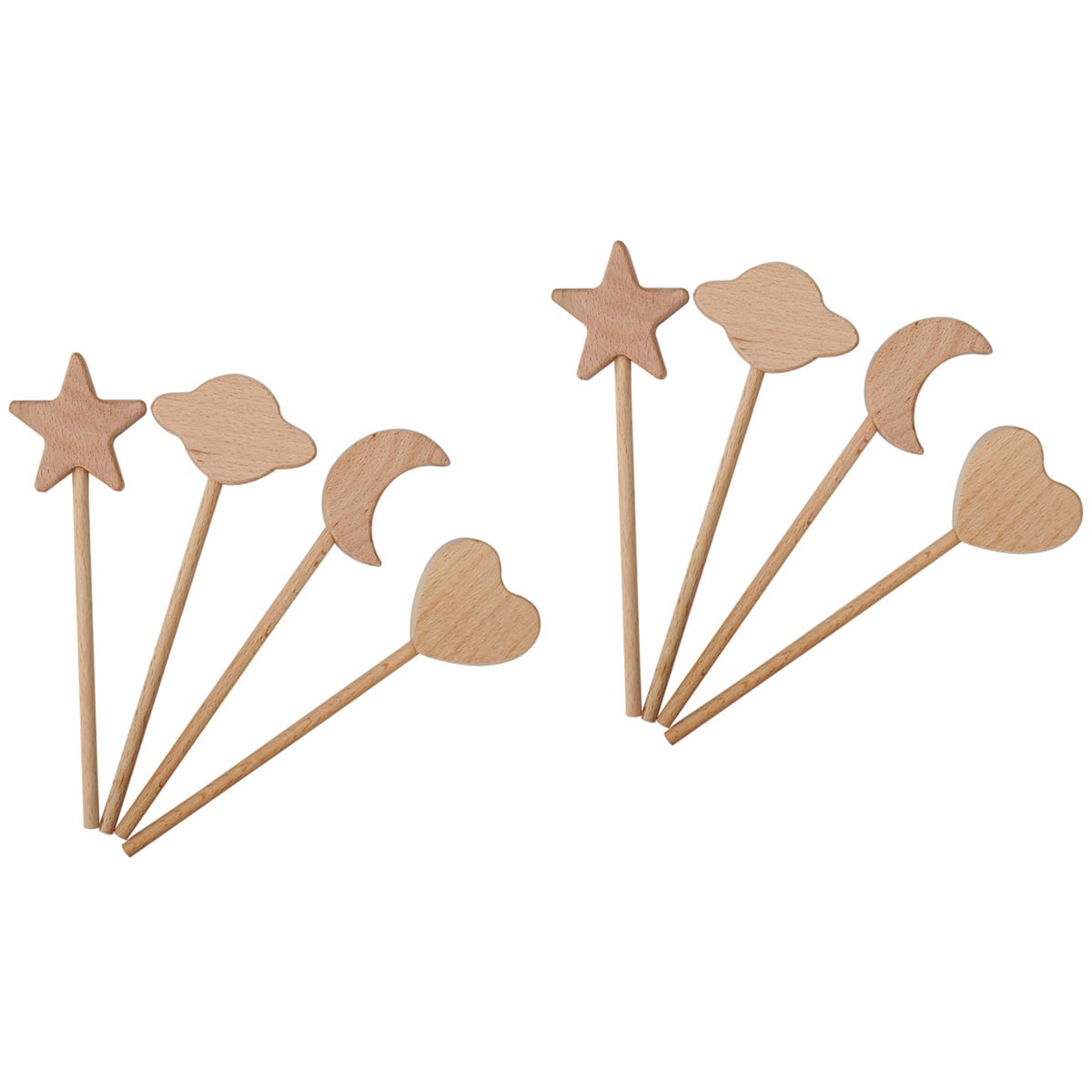 HOMEMAXS 8 pcs DIY Fairy Wand DIY Painting Fairy Wands Photographic ...
