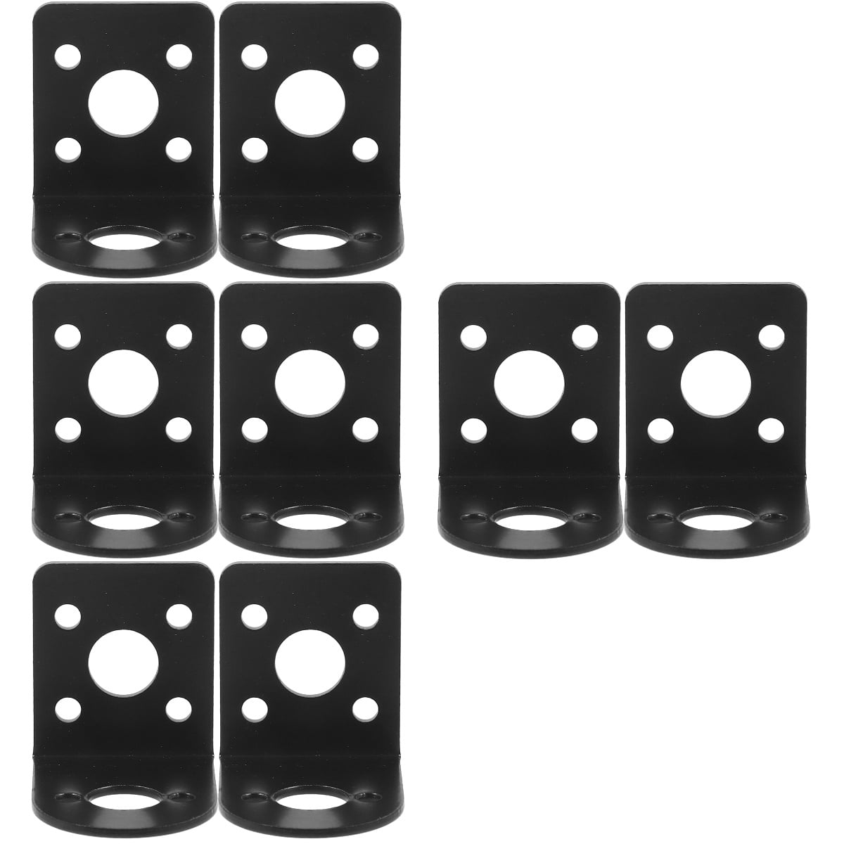 HOMEMAXS 8 pcs Gear Motors Mounting Bracket Steel Anti-rust Gear Motor ...