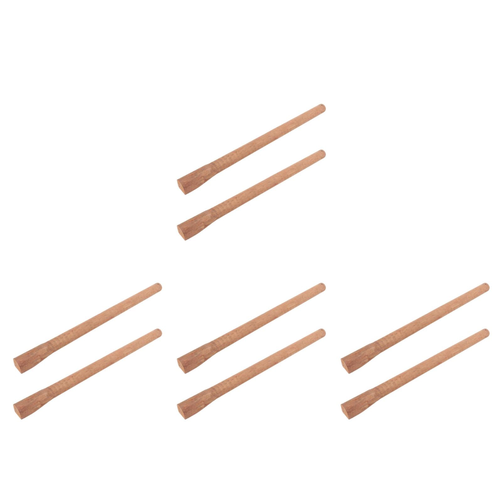 HOMEMAXS 8 pcs Hatchet Handle Axe Handle Replacement Square Wooden ...