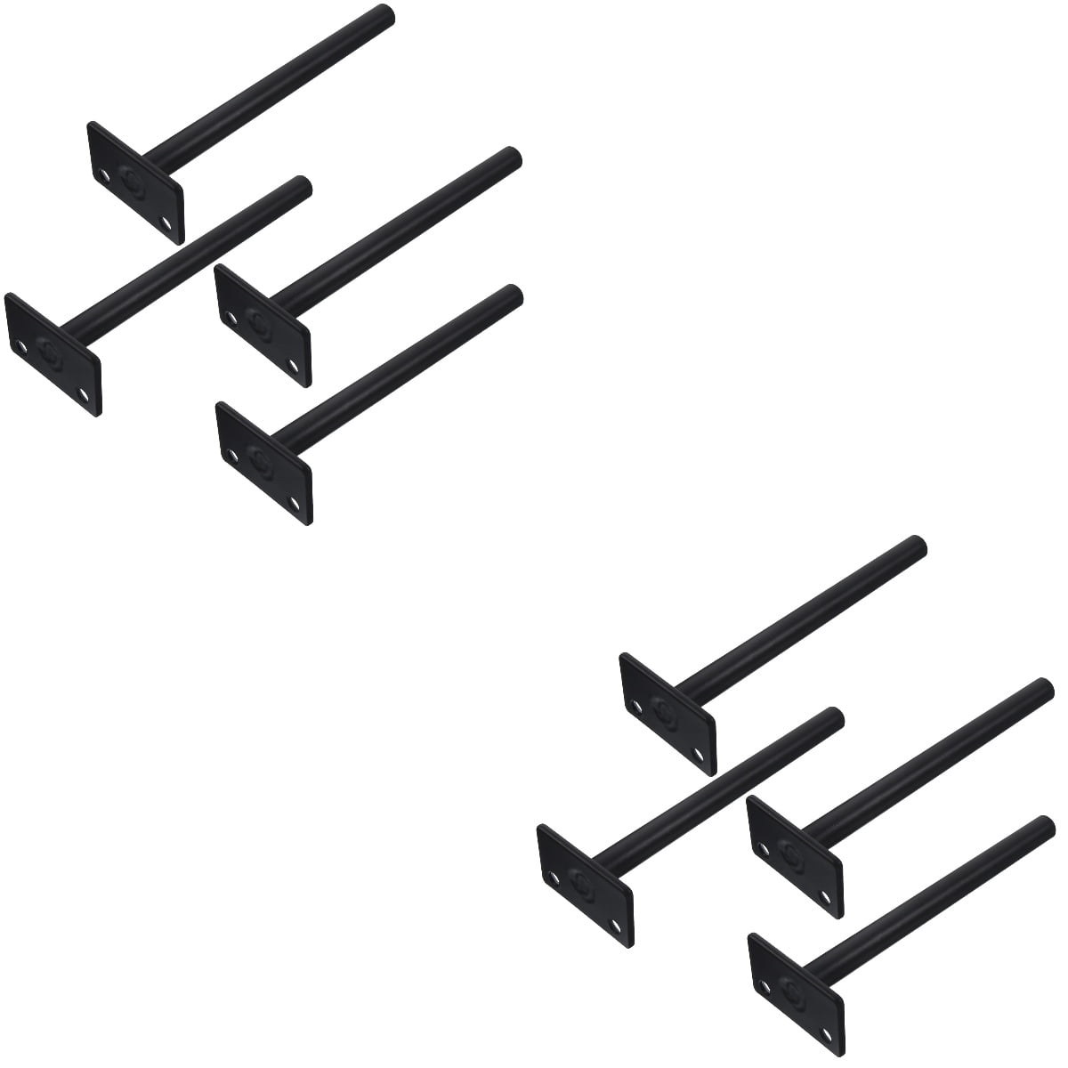HOMEMAXS 8 pcs Hidden Floating Shelf Bracket Heavy Duty Invisible Shelf ...