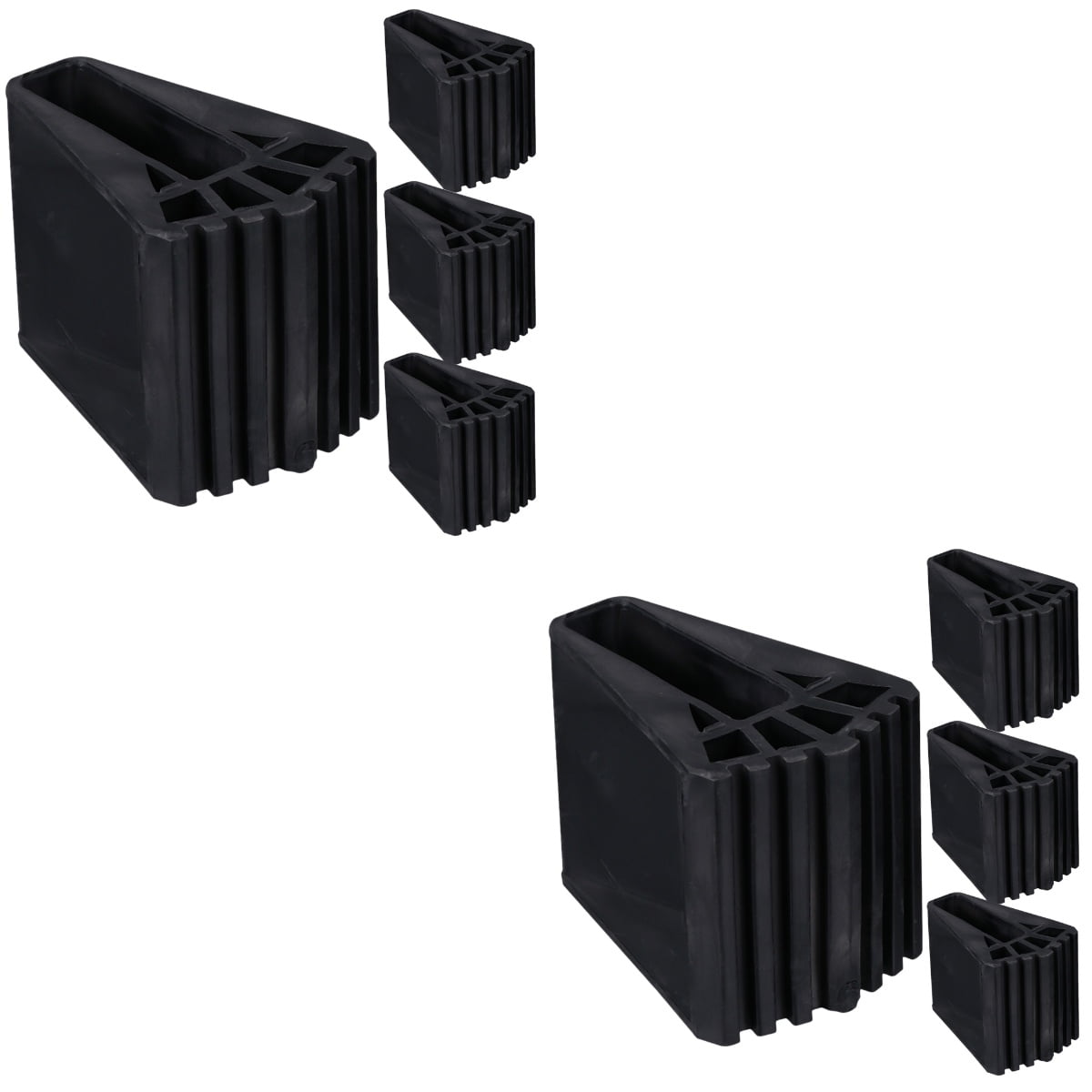 HOMEMAXS 8 pcs Ladder Stabilizer Ladder Feet Pads Ladder Leg Caps ...