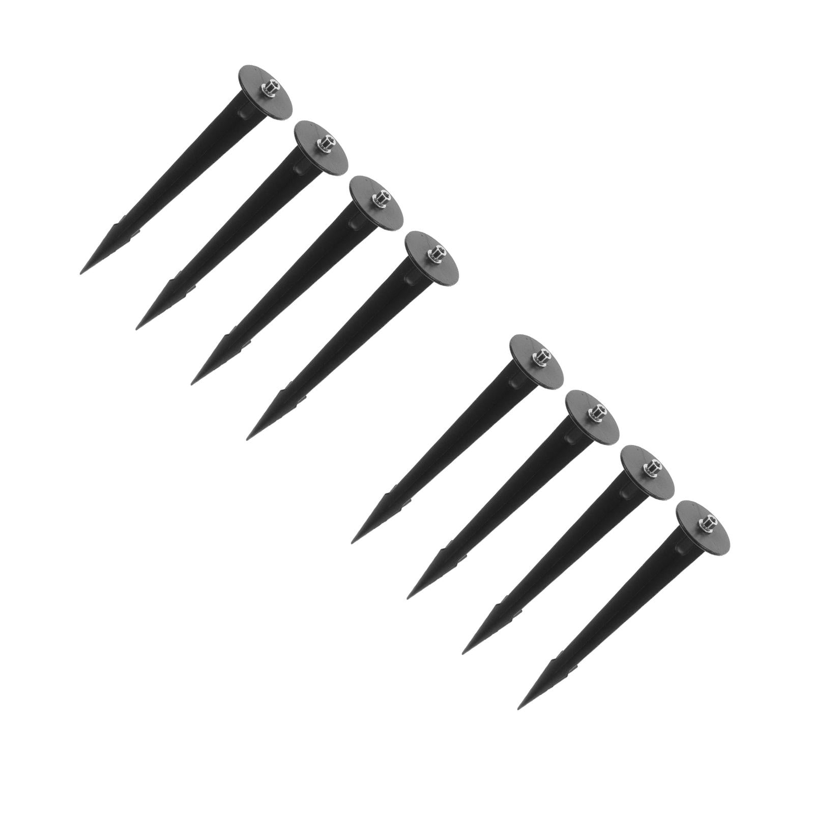 HOMEMAXS 8 pcs Outdoor Light Stakes Solar Light Replacement Stakes ...