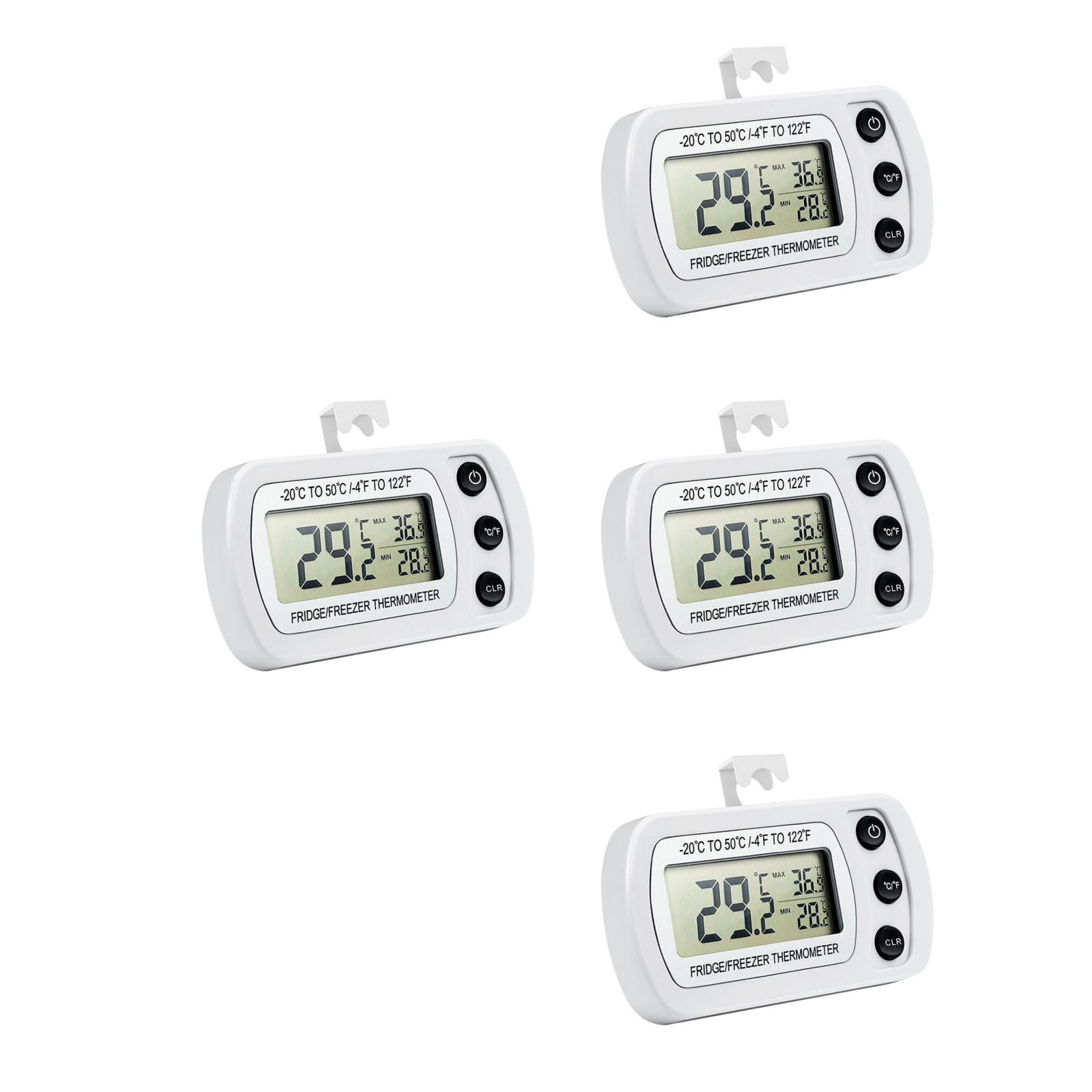 HOMEMAXS 8 pcs Refrigerator Digital Freezer Fridge LCD Display ...