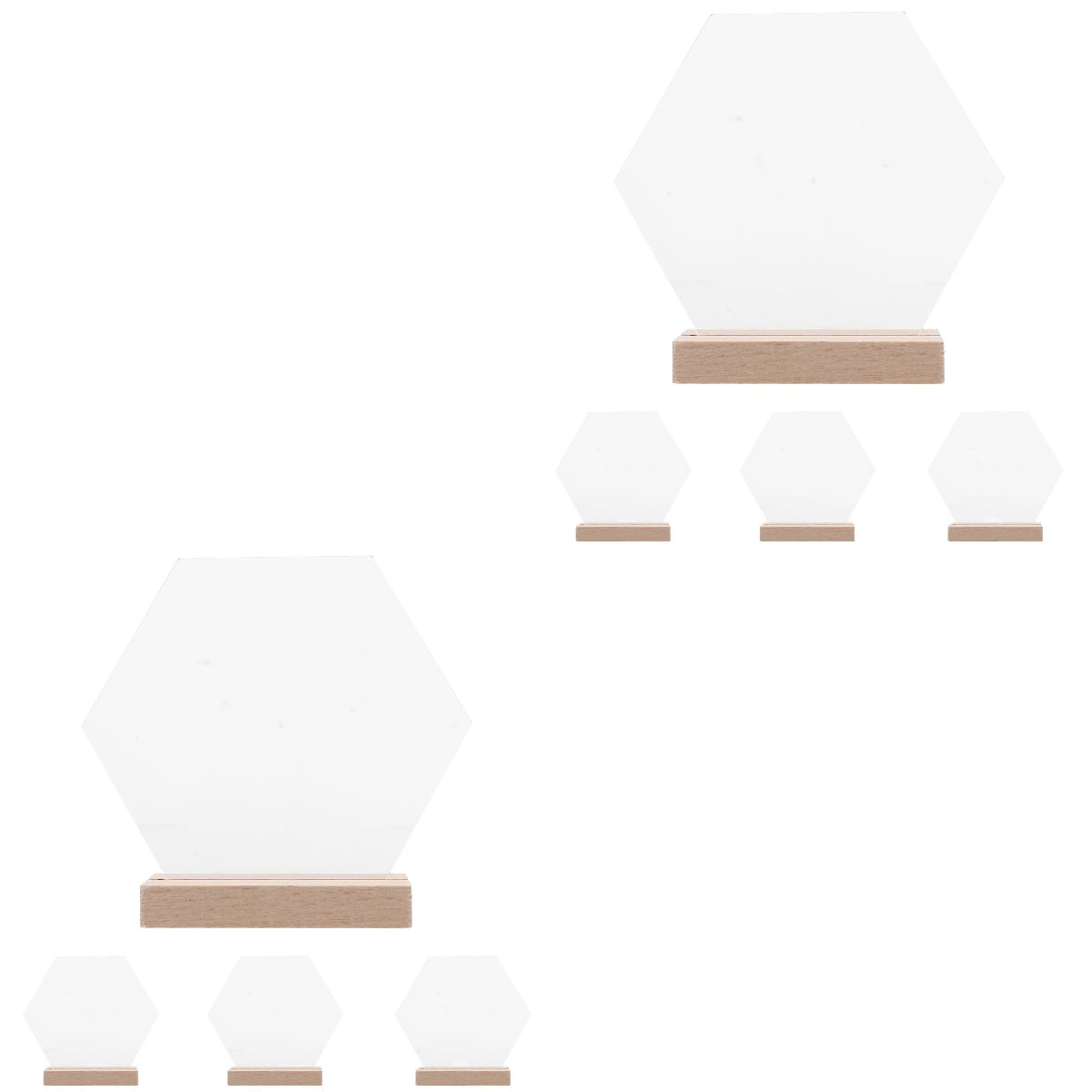 HOMEMAXS 8 pcs Reserved Sign Seating Table Sign For Banquet Delicate ...