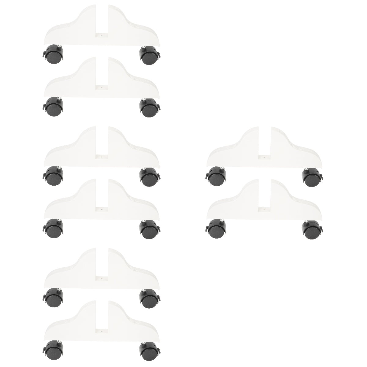 HOMEMAXS 8 pcs Room Divider Stand Screen Panel Feet Room Divider ...