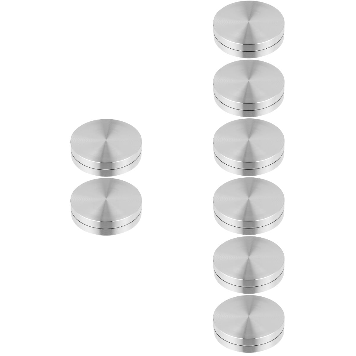 HOMEMAXS 8 pcs Rotating Bearings Aluminum Alloy Bearings Cake Stand ...
