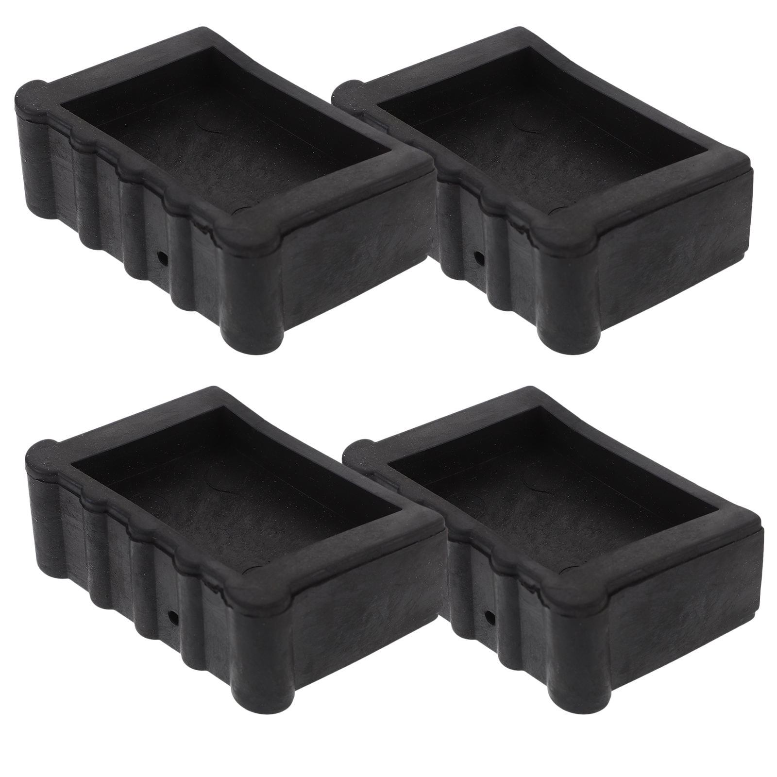 HOMEMAXS 8 pcs Rubber Ladder Antiskid Covers Ladder Feet Covers Rubber ...