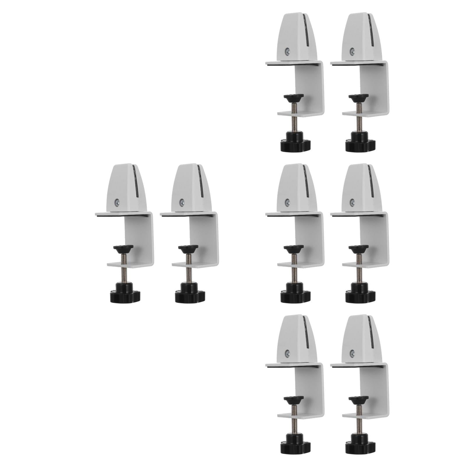 HOMEMAXS 8 pcs Screen Partition Clip Office Partition Clip Side Bracket ...