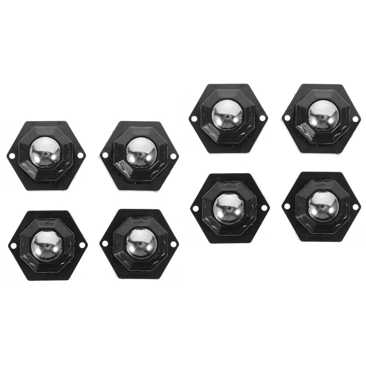 HOMEMAXS 8 pcs Self Adhesive Mini Caster Wheels Small Casters Small ...