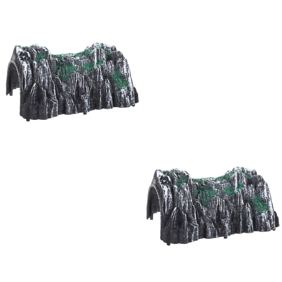 HOMEMAXS 8 pcs Simulation Train Tunnel Cave Model Toy Train Tunnel ...