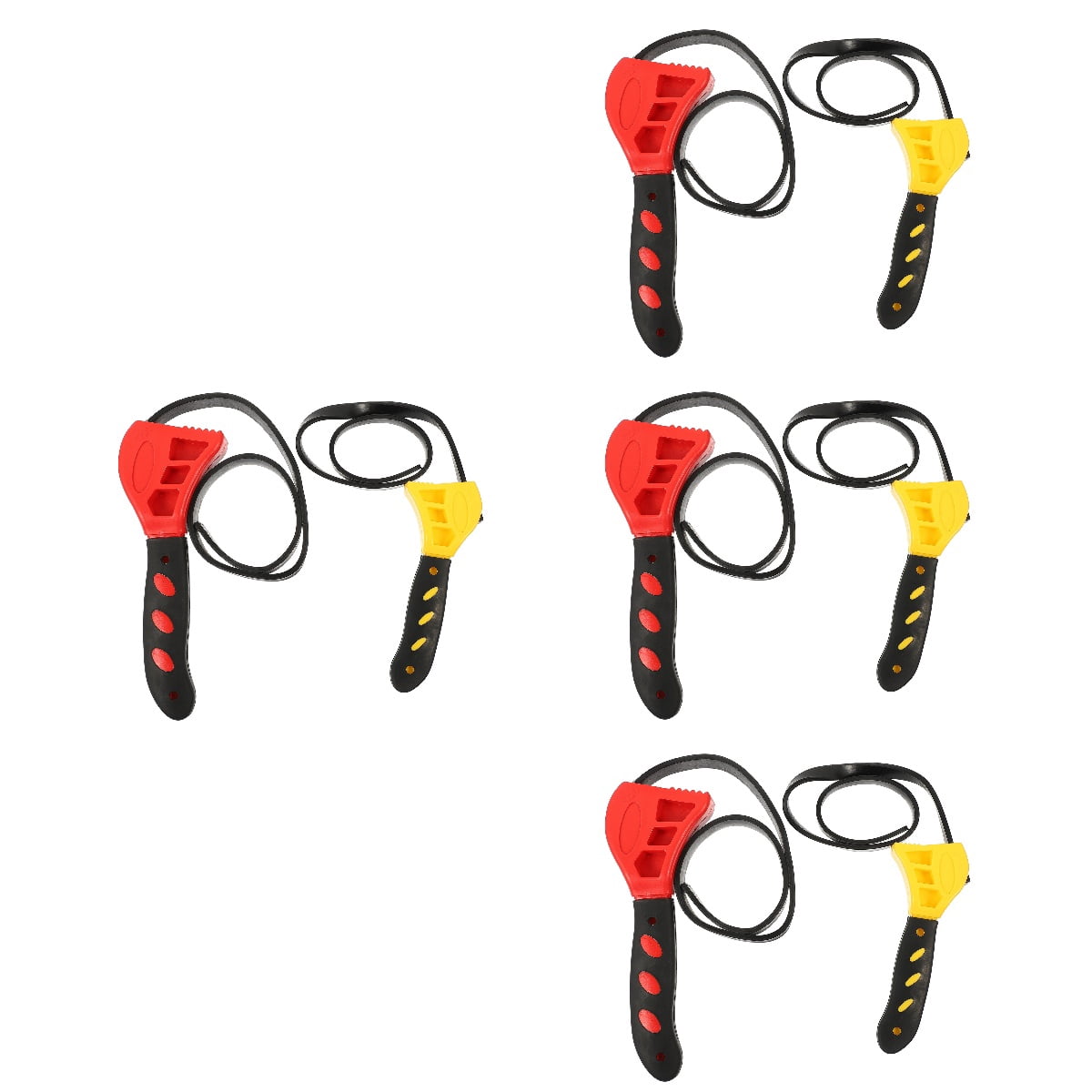 HOMEMAXS 8 pcs Strap Wrench Plumbing Oil Filter Removal Tool Multi ...