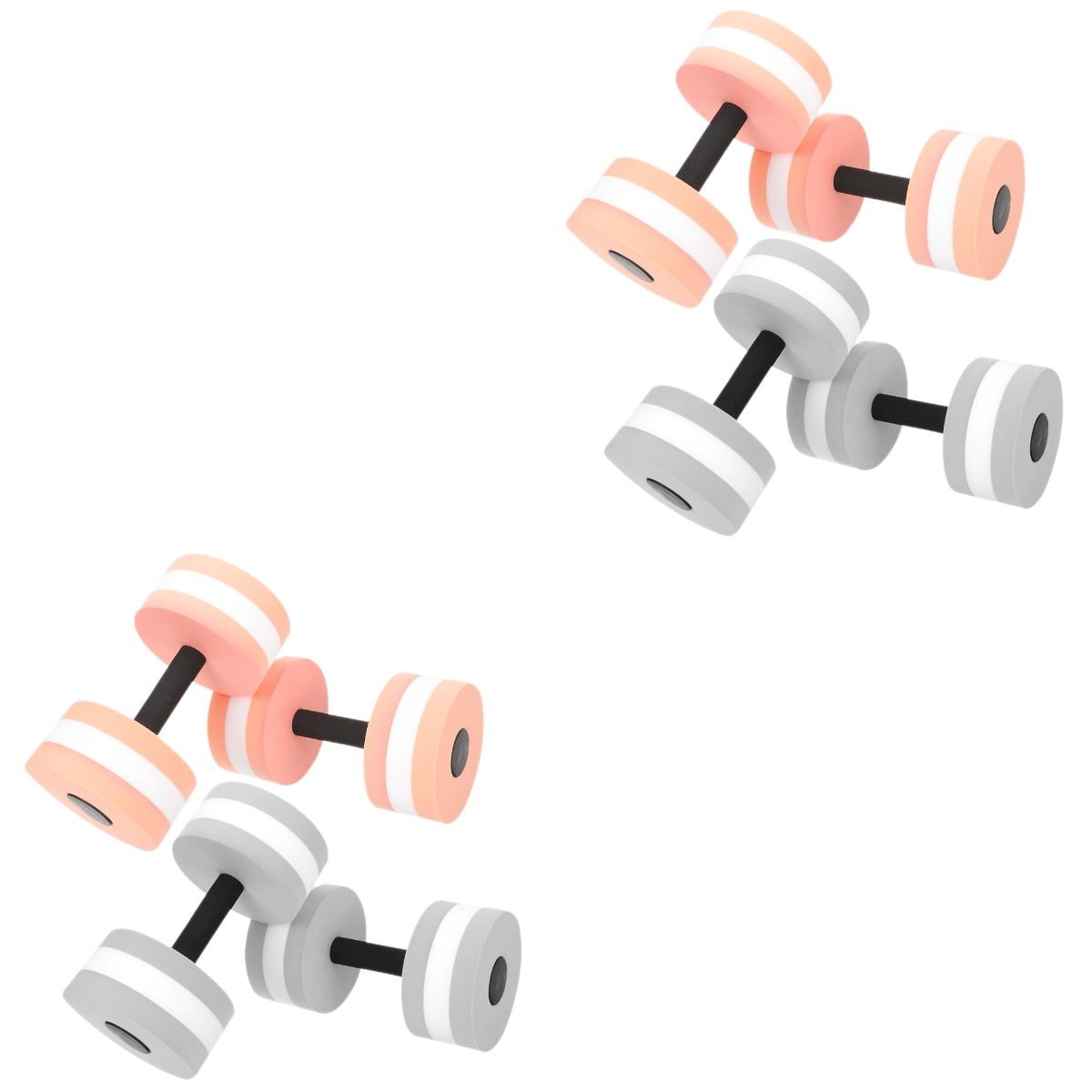 8 pcs Water Weight Octagon Dumbbell Pool Weight Water Fitness Equipment ...