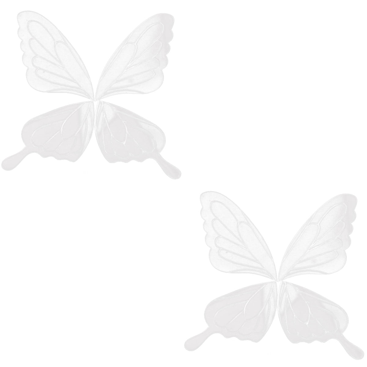 8 pcs Wire Inlay DIY Tool Clear Stencil for Wire Inlay Hair Accessory ...