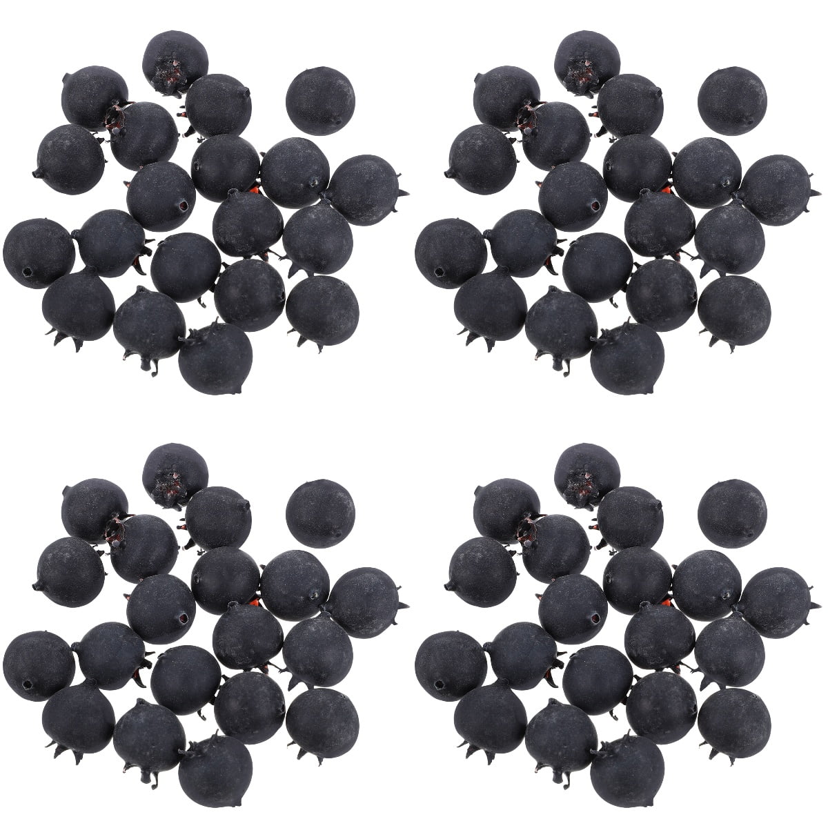 HOMEMAXS 80 Pcs Artificial Blueberry Simulation Fruit Lifelike ...