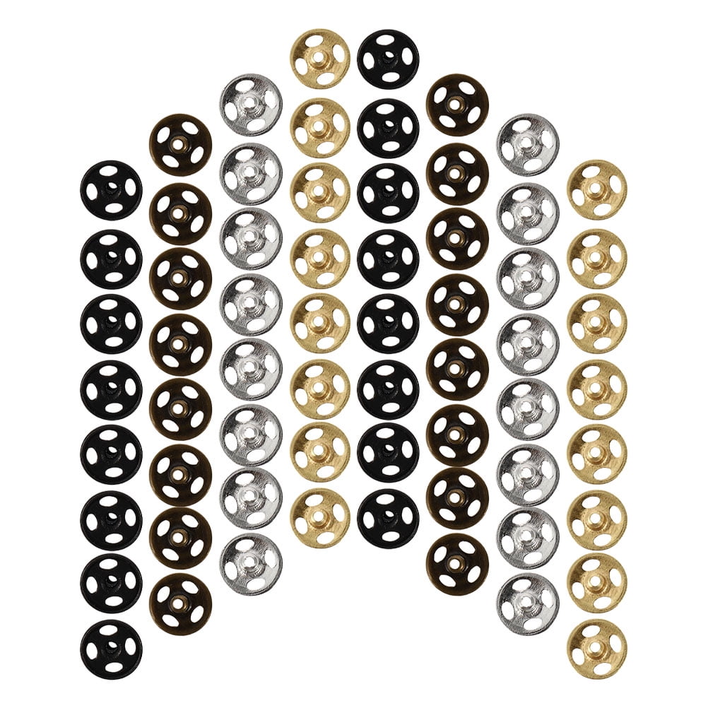 HOMEMAXS 80 Pcs Clothing Mini Snaps Baby Miss 0.60X0.60X0.20CM ...