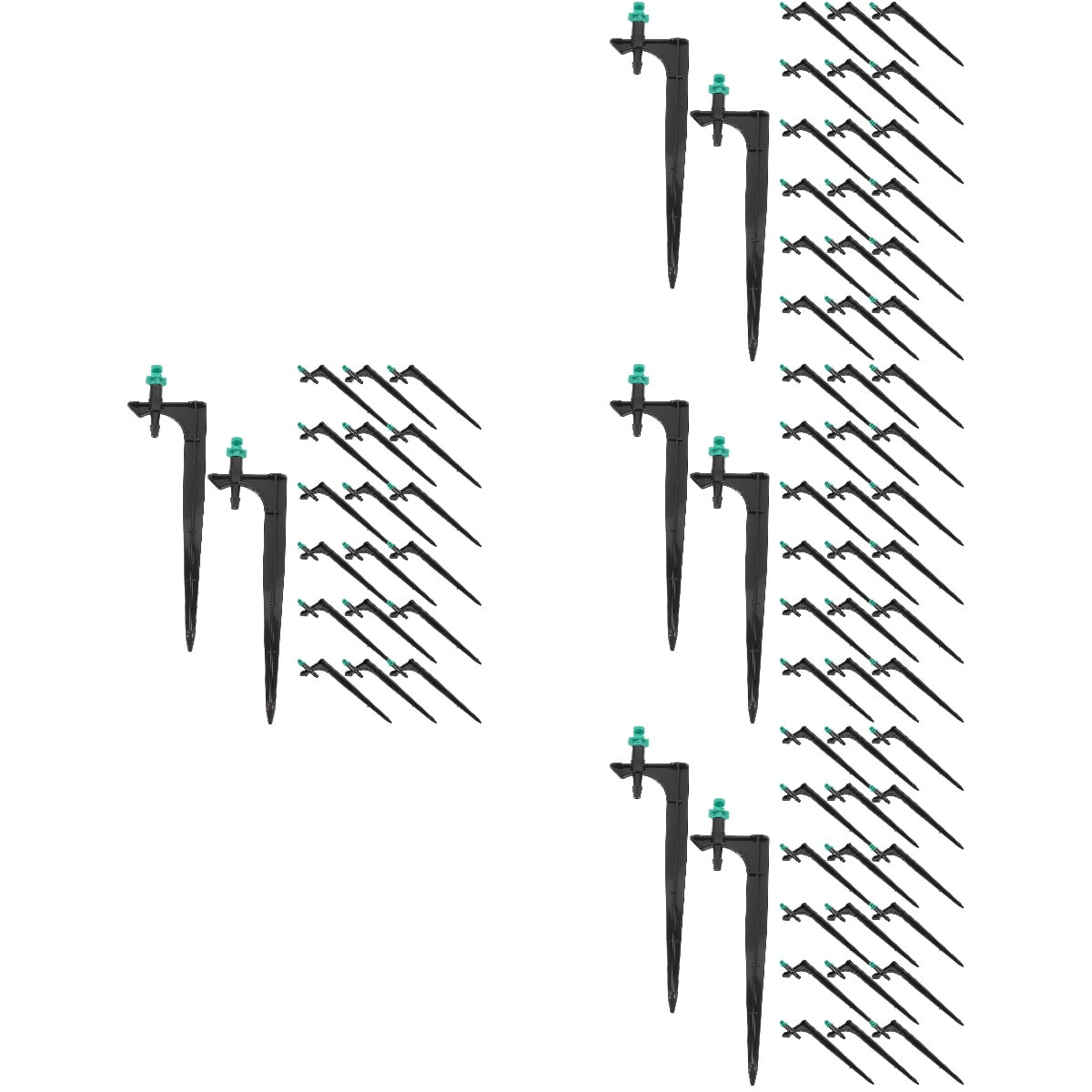 80 Pcs Sprinkler Spike Spray Nozzle Plant Misting Nozzle Watering ...