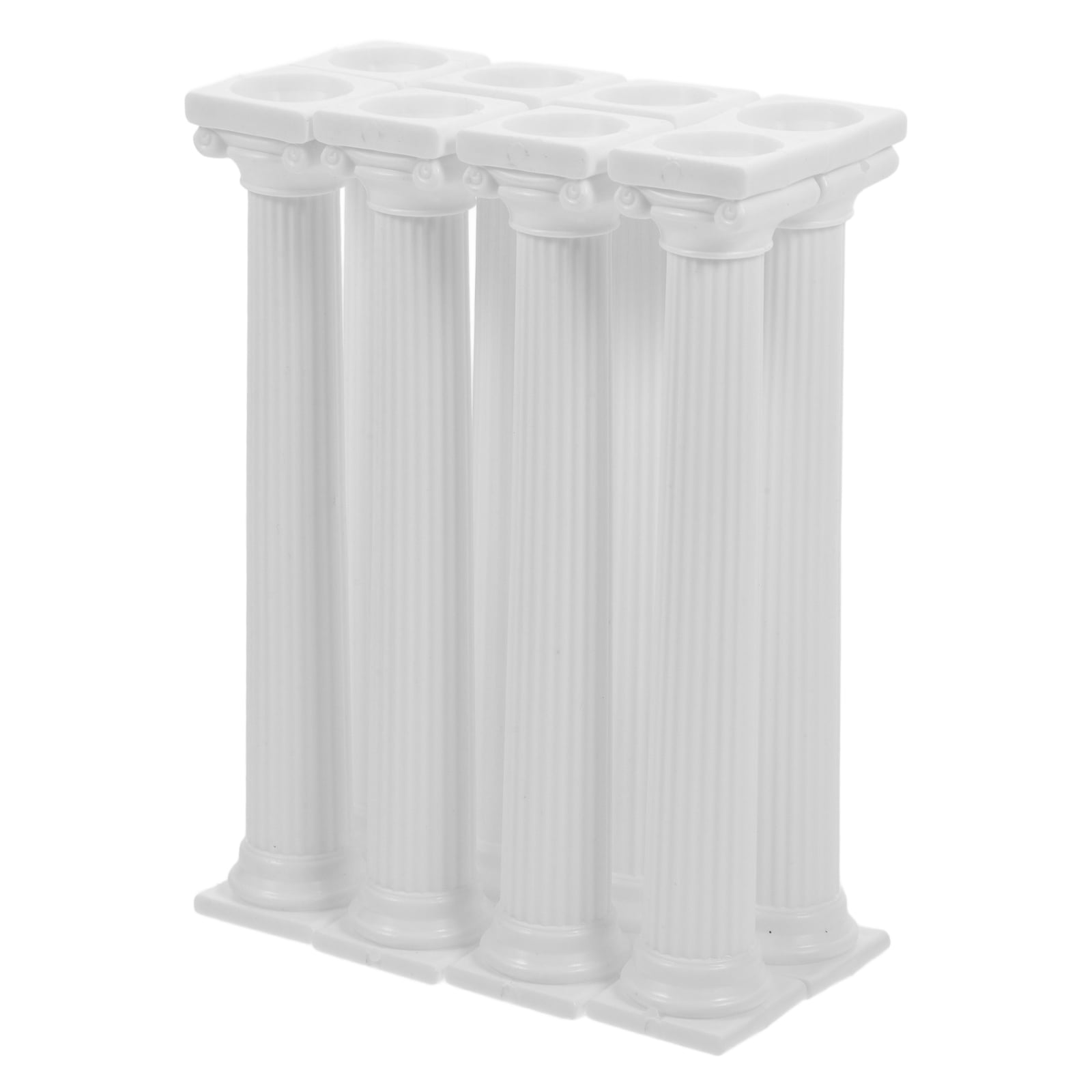 HOMEMAXS 80 pcs Roman Column Cake Stands Cake Tier Stacking Kits Cake ...